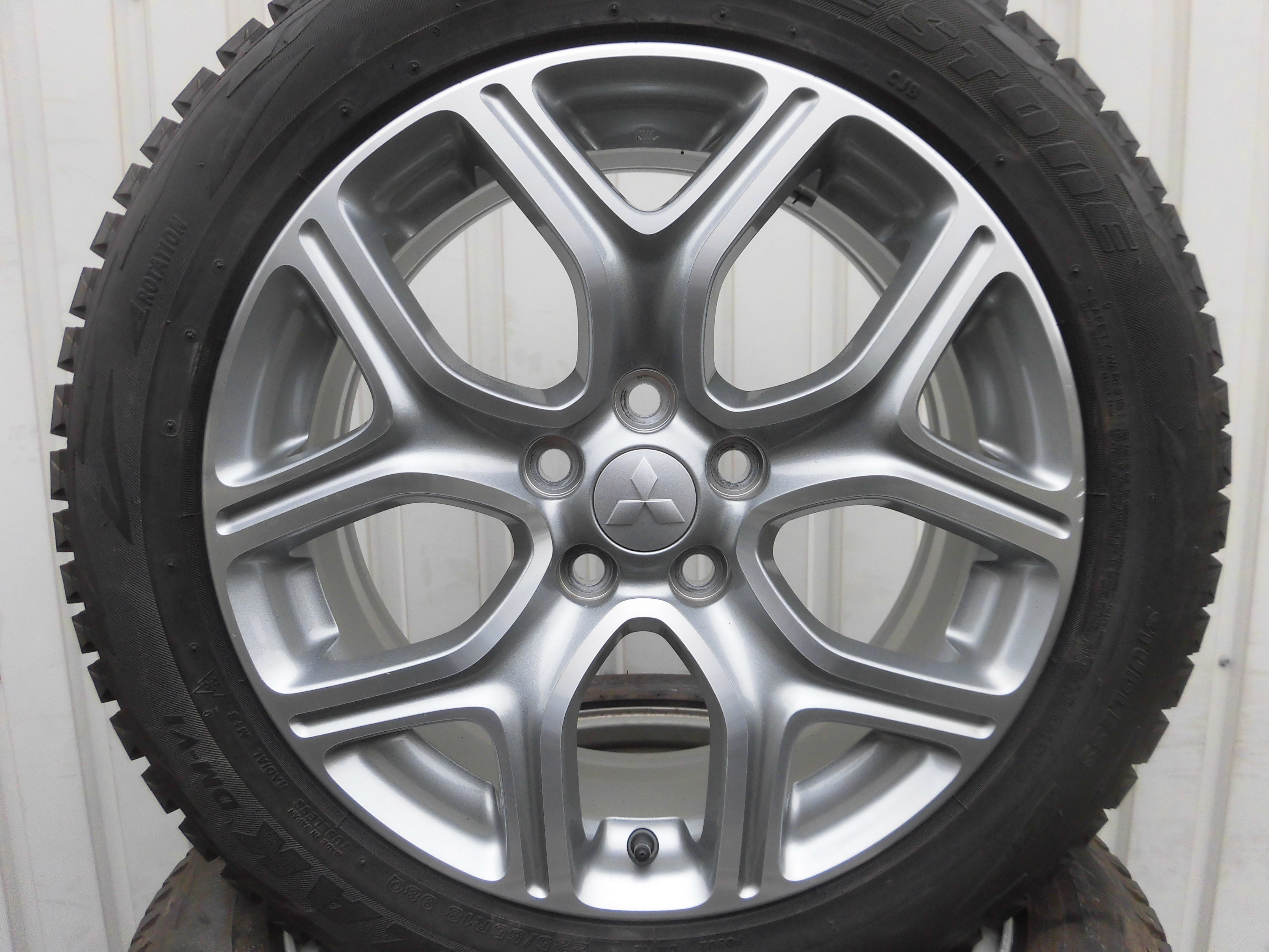 冬セット【ホイール】三菱 アウトランダー PHEV Gプレミアムパッケージ 純正【タイヤ】ブリヂストン ブリザック DM-V1（通販店） – ホイールとタイヤの専門店 嘉衛門オンラインストア